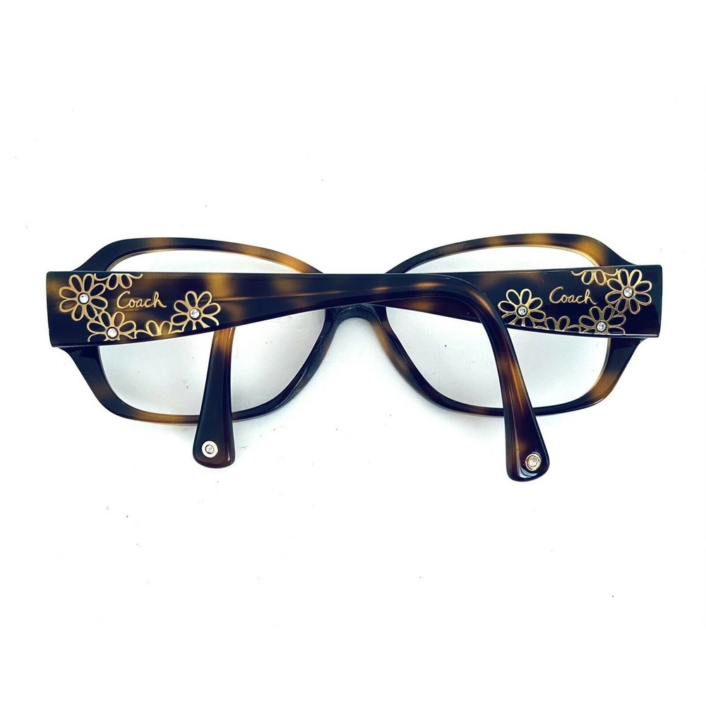 Coach Oval Tortoise Frame Glasses - Gem